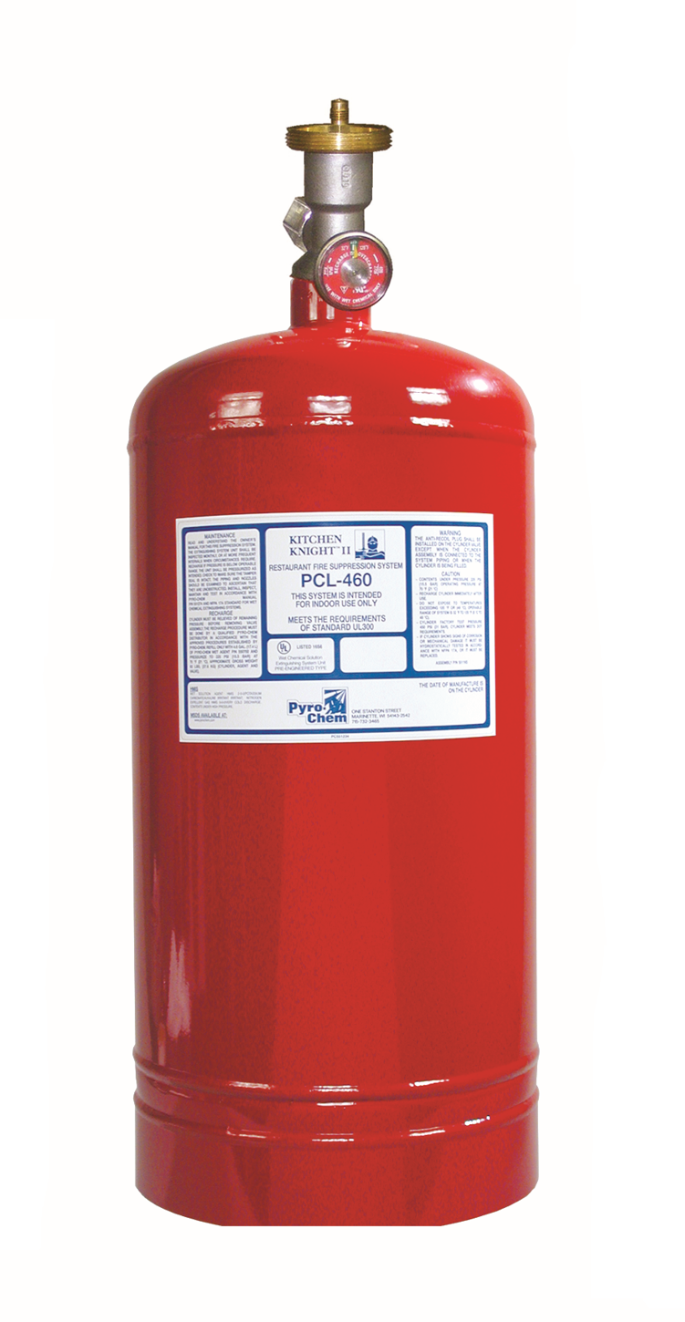 PCL-460 Agent Cylinder Assembly, 4.6 Gal. – Fire Equipment Direct, LLC