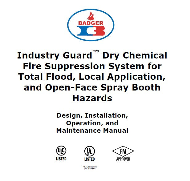 Badger Industry Guard Manual for TF, LA & OFSB (PDF) – Fire Equipment ...